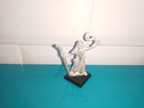 figurine warhammer ancien métal vintage hengis druide d'albion hengus ...