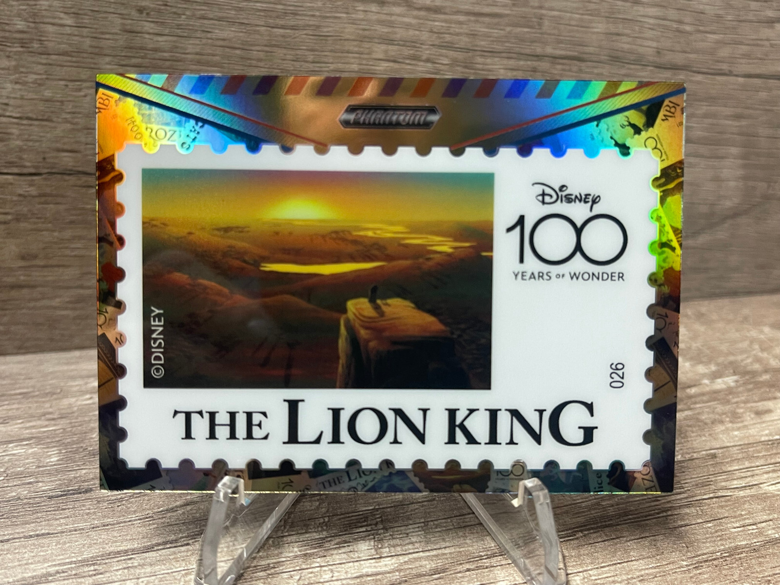 The Lion King 2023 Kakawow Phantom Disney 100 Years Wonder Stamp #PD-AW ...