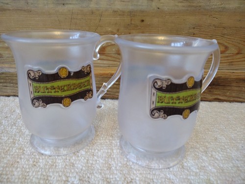 Harry Potter Butterbeer Plastic Tankard Mugs x2 Official Warner Bros ...