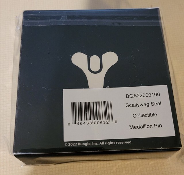 Destiny 2 Retired Bungie Rewards Flamekeeper Collectible Medallion Pin ...