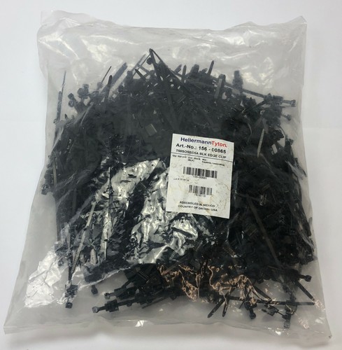 HellermannTyton Cable Tie with Edge Clip Black 500-Pack 156-00865 | eBay