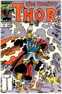 THOR #378 (1987)- 1ST APPEARANCE THOR'S GOLDEN ARMOR- VF+ | eBay