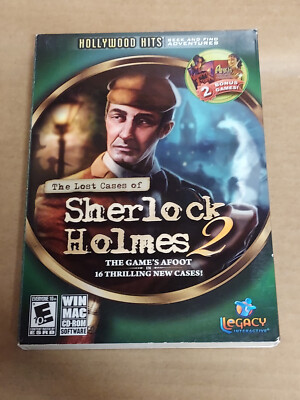 The Lost Cases of Sherlock Holmes 2 - PC Game CD-ROM Nice! | eBay