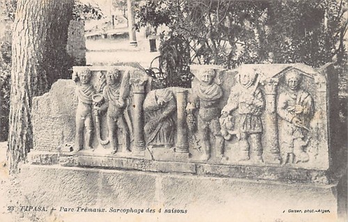 Algérie - TIPASA Tipaza - Parc Trémaux - Sarcophage des 4 saisons - Ed ...