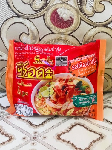 4 X 60g Serda instant noodles, Tom Yum Kung flavor, | eBay UK