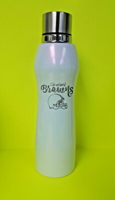Cleveland Browns Script 20 oz Opal Curve Thermos - New for 2019!!!! | eBay