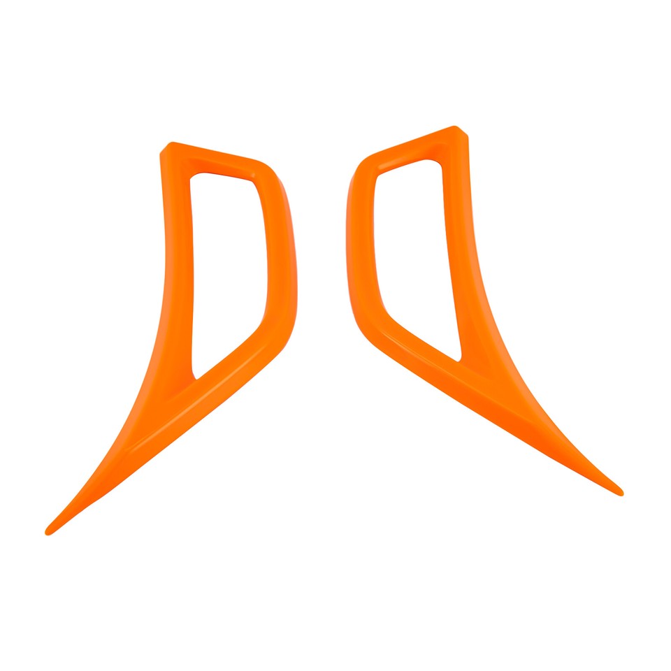 Orange Air Vent Outlet Cover Trims for 2018+ Jeep Wrangler JL JT 1 ...