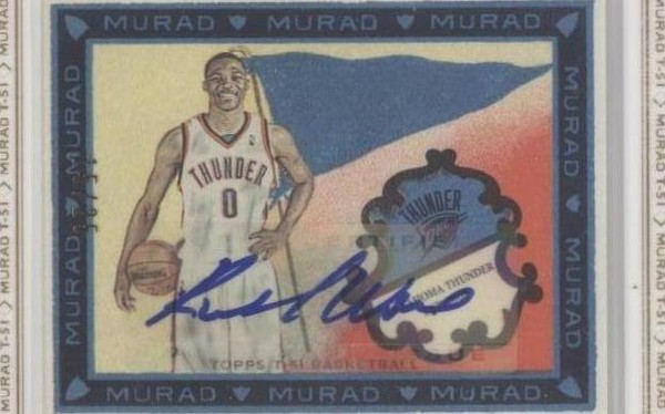 2008-09 Topps T-51 Murad - Autographs Black #T51A-RWE Russell Westbrook ...