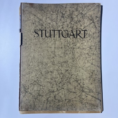 1946 Stuttgart Germany Art Portfolio Prints Post WWII Set of 12 | eBay