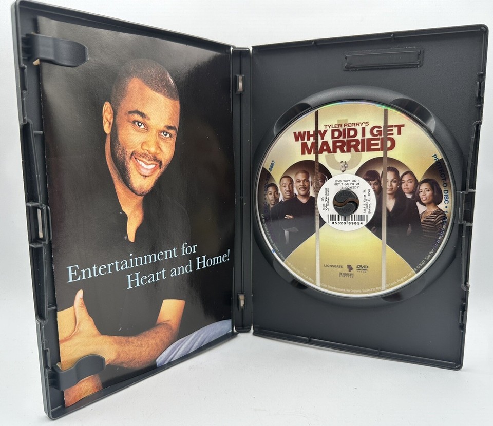 Tyler Perry's Why Did I Get Married? DVD Full Screen Tyler Perry Janey ...