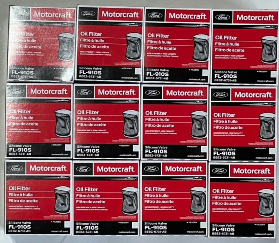 MOTORCRAFT FL 910 - cross reference oil filters | oilfilter ...