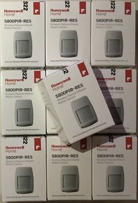 Honeywell Wireless Motion Detector 5800PIR-RES - 10 units 781410936812 ...