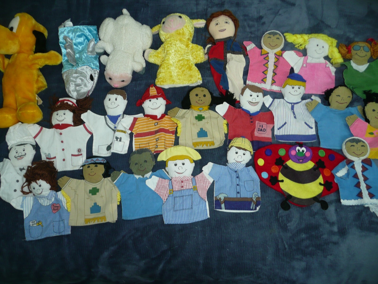 Lot of 23 Culture Awareness OCCUPATION PUPPETS Preschool Jobs Careers ...
