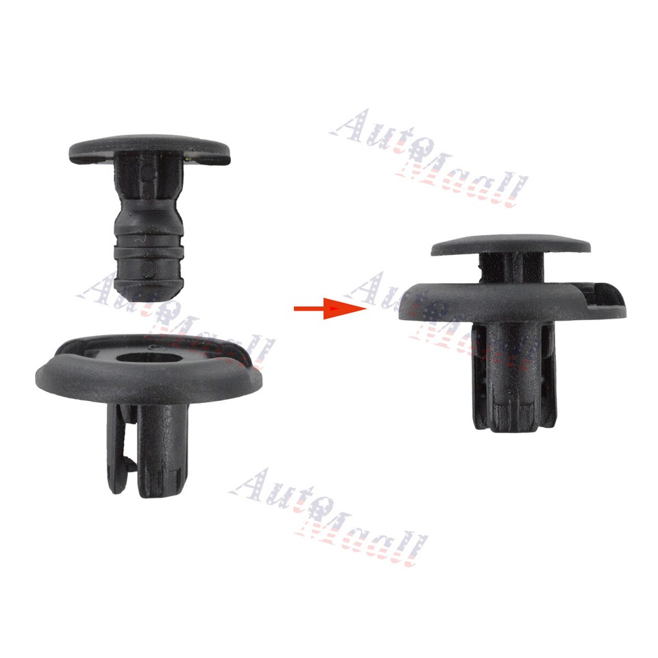 100pcs Fender Bumper Clips For 7mm Hole Suzuki Vitara SX4 Sidekick ...