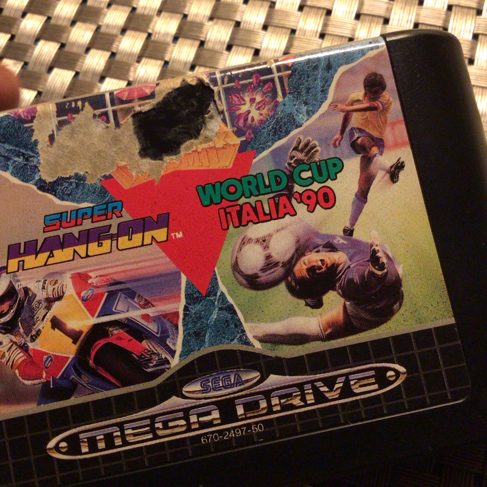 Mega Games 1 (Super Hang On, Columns, World Cup). MegaDrive Pal. Boite ...