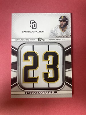 2022 Fernando Tatis Jr. Topps Jersey Medallion San Diego Padres NS | eBay