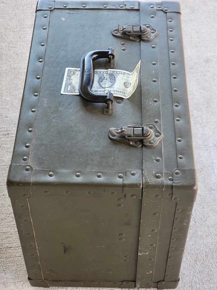 M1 Carbine sniper scope transport wood crate box only no ir sniperscope ...