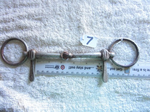 Bit 7 - Used Horse Bits - Half Spoon Snaffle | eBay