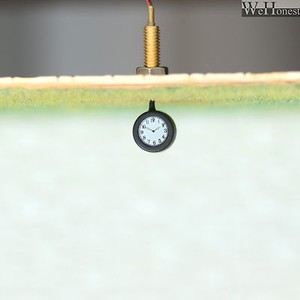 4 x OO gauge modern station platform ceiling clock LED light ...