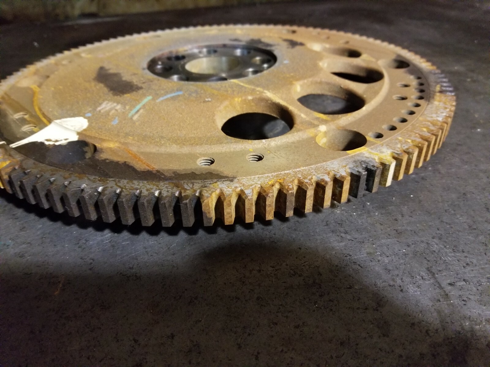 06-10 Duramax LBZ LMM FLYWHEEL Allison Flexplate Flywheel Ring Gear ...