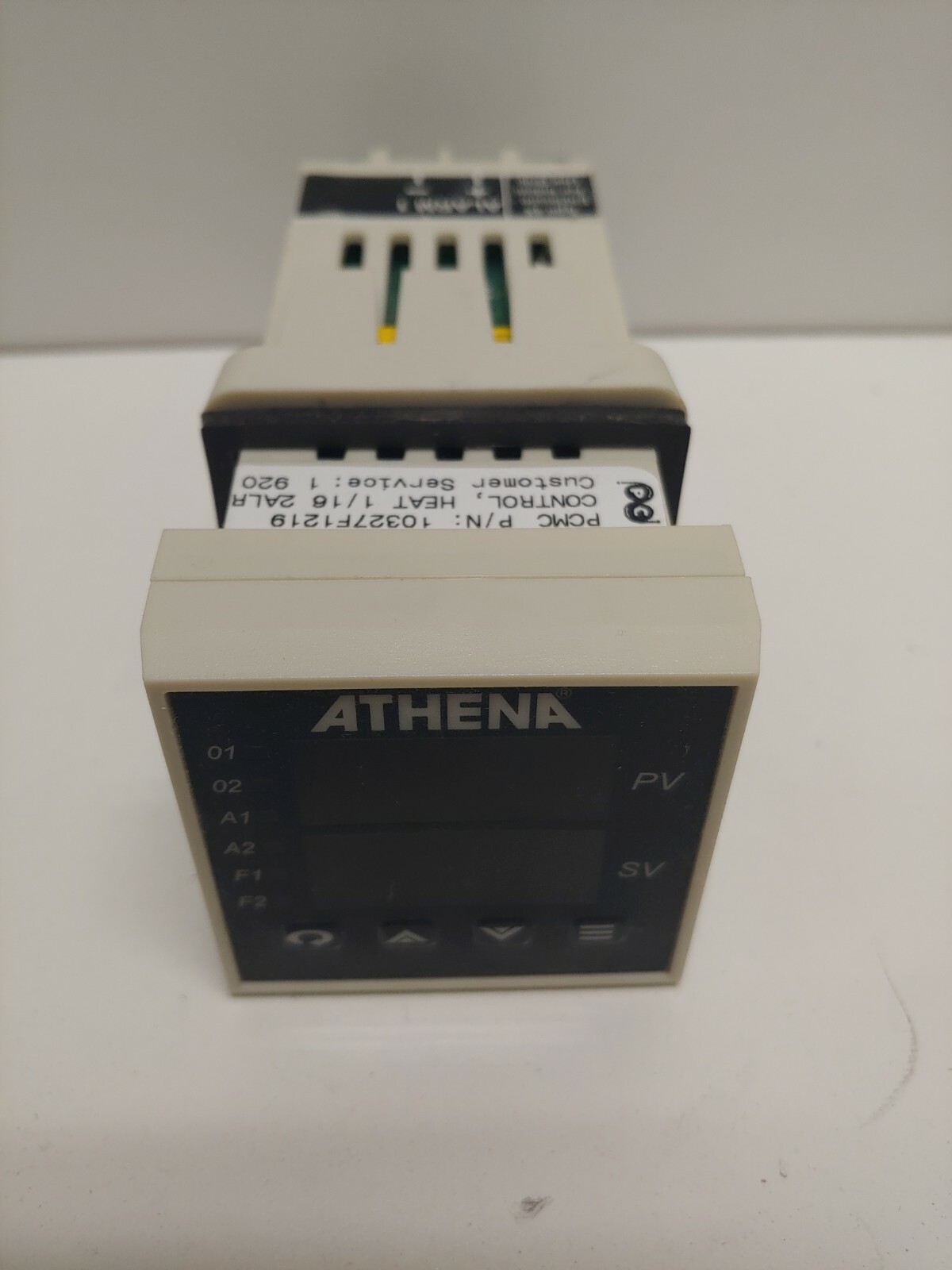 NEW OLD STOCK! ATHENA 100-250V 1/16 2ALRM TEMPERATURE CONTROLLER M16 ...