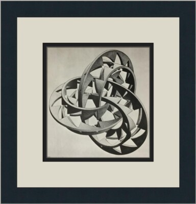 M.C. Escher Knots Custom Framed Print | eBay