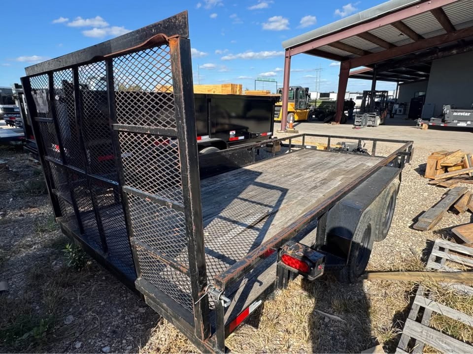 2023 Salvation Trailers 77X16 UTILITY TRAILER WITH GATE Utility Trailer ...