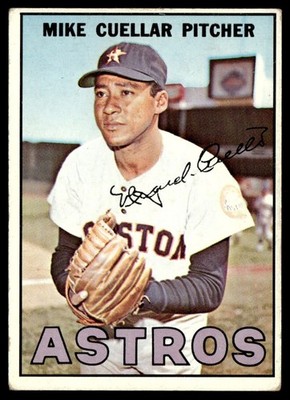 1967 Topps Card Baseball Mike Cuellar Houston Astros #97 EX | eBay
