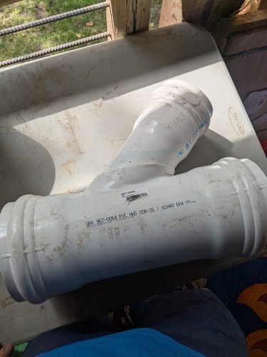 GPK 967-0064 PVC Gasketed WYE 6x4 Sch 40 | eBay UK