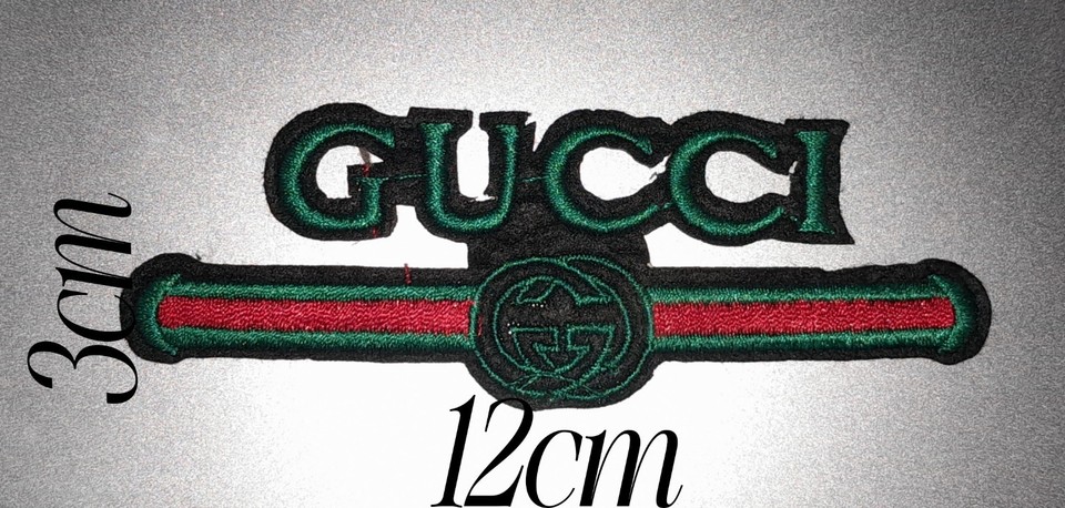 GUCCI Style New Embroidered Iron On Sew On Patch | eBay