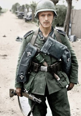 German Soldier Ww2 Color