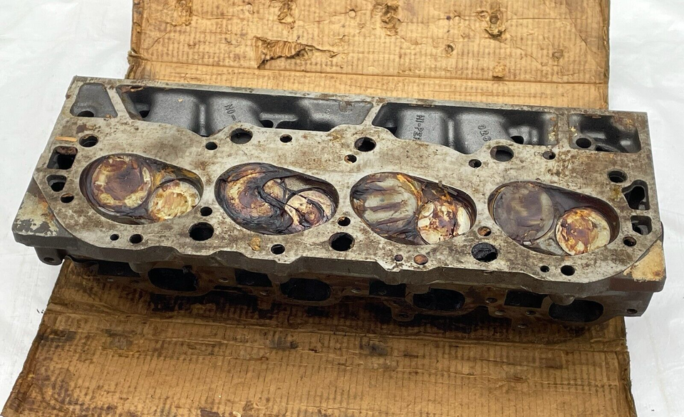 NOS GM LS6 454 Head Big Block Chevy Rectangle Port Heads New Old Stock ...