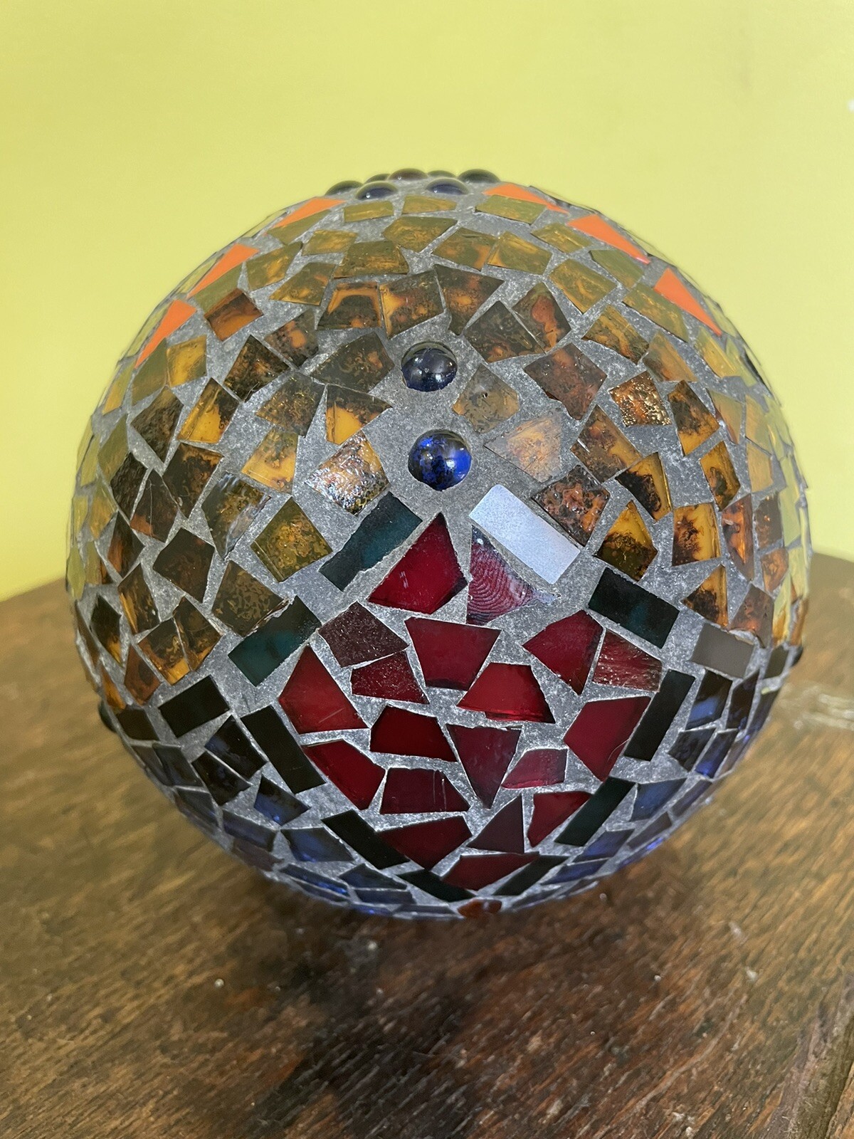 Art Nouveau Lamp Mosaic Glass Shade 1920s Germany Deco Flapper Girl 17 ...