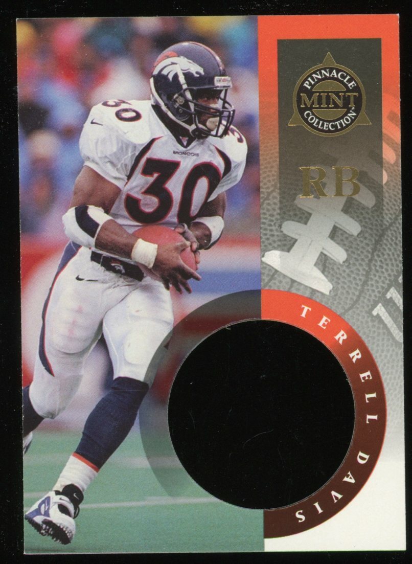 1998 Pinnacle Mint Collection Terrell Davis Card #29 HOF | eBay