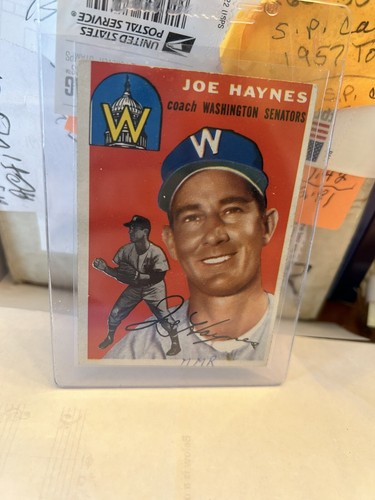 1954 Topps Baseball Cards # 223 Joe Haynes Ref# 59 | eBay