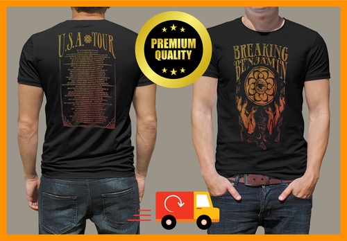 Breaking Benjamin 2019 USA Tour Concert T-Shirt | eBay