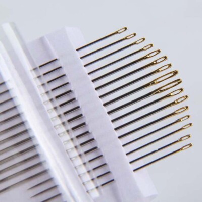 Easy Thread Self Threading Needles 16pcs Large Eye Sharp Needles for ...