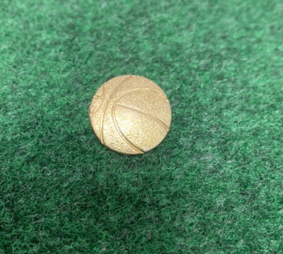 Basketball Lapel Pin- Gold-Toned | eBay