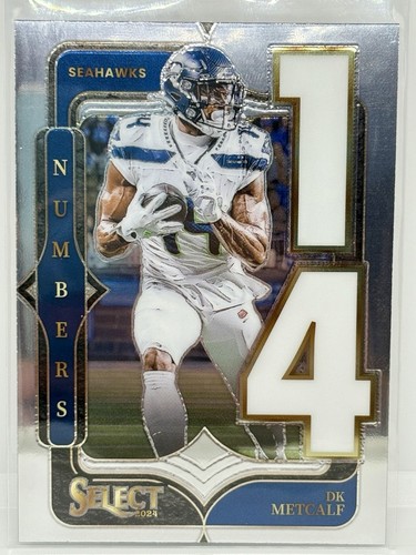 2024 Panini Select DK Metcalf Numbers #24 Seattle Seahawks | eBay