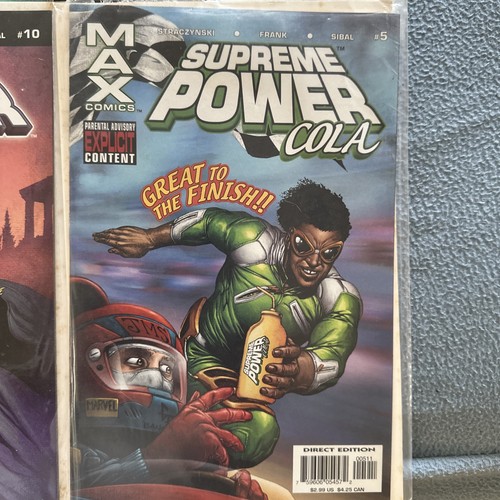 Supreme PowerMAX Comics (Parental Advisory Explicit Content) #1,2,3,4,5 ...