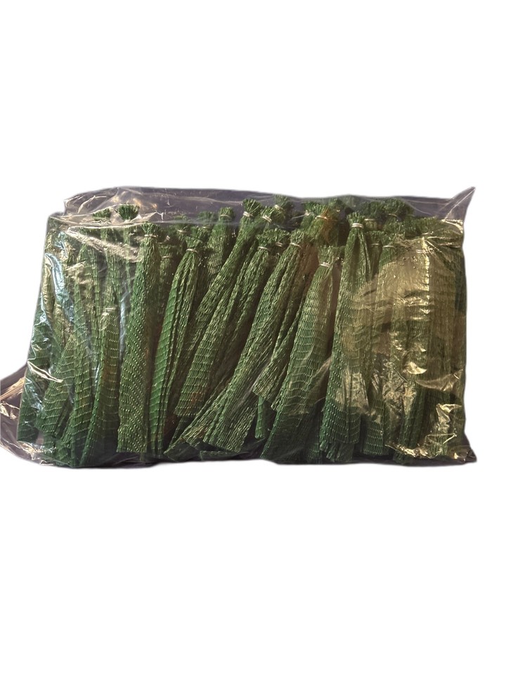 Pre-made Bait Bags (Standard Mesh), 100 Pack (Clam bags For Crabbing ...