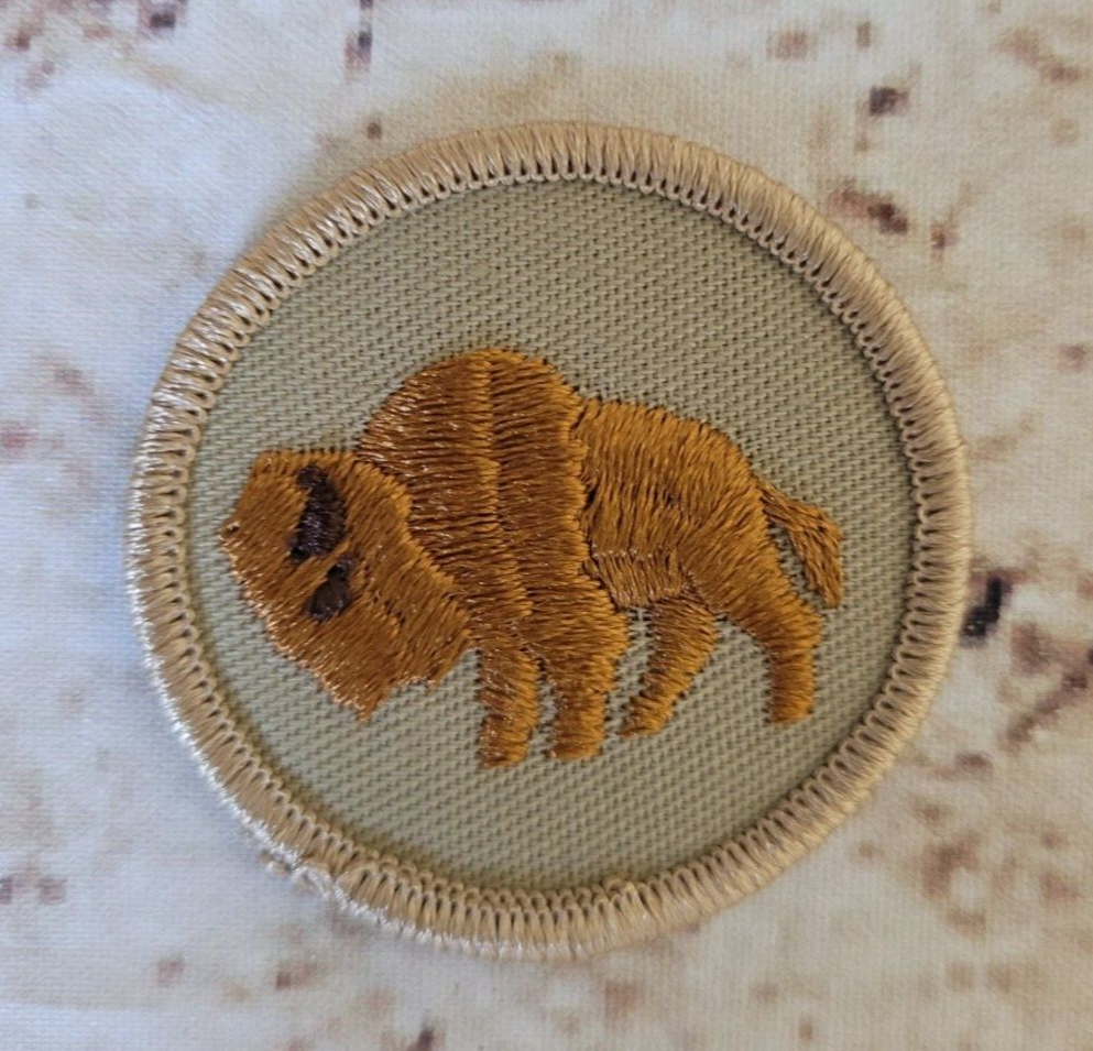 BSA Boy Scouts, Bison Patrol Patch, Pre-Owned | eBay