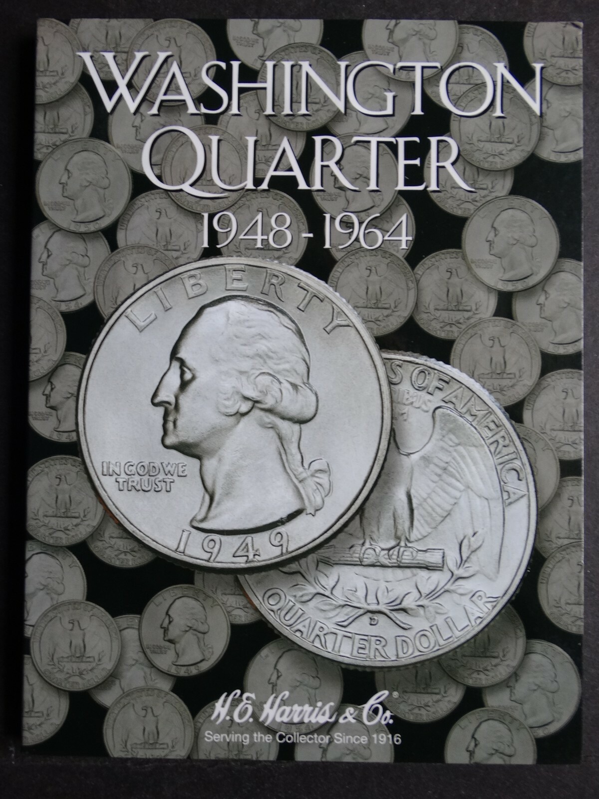 He Harris Washington Quarters Coin Folder 1948-1964 Number 2 Album Book ...