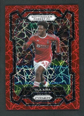 2023-24 OLA AINA 31/49 PANINI PRIZM PREMIER LEAGUE VELOCITY RED | eBay