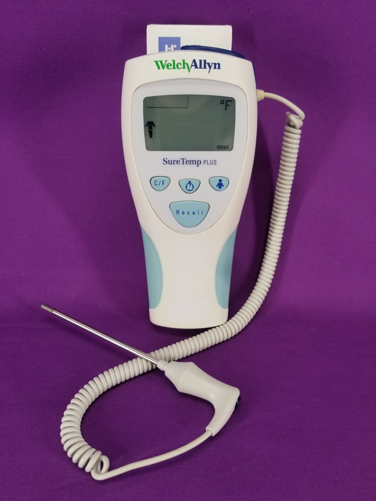 Welch Allyn 692 SureTemp Plus Thermometer with Oral Probe & Cover ...