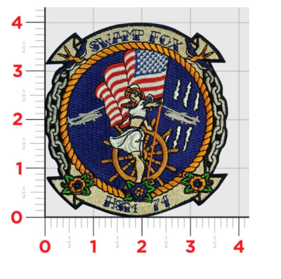NAVY HSM-74 SWAMP FOX DET EMBROIDERED HOOK & LOOP PATCH | eBay