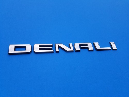 GMC SIERRA YUKON CANYON DENALI CHROME EMBLEM LOGO BADGE SIGN SYMBOL ...