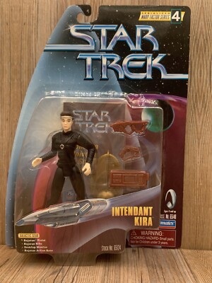 Playmates Star Trek Intendant Kira Action Figure Warp Factor Series 4 ...