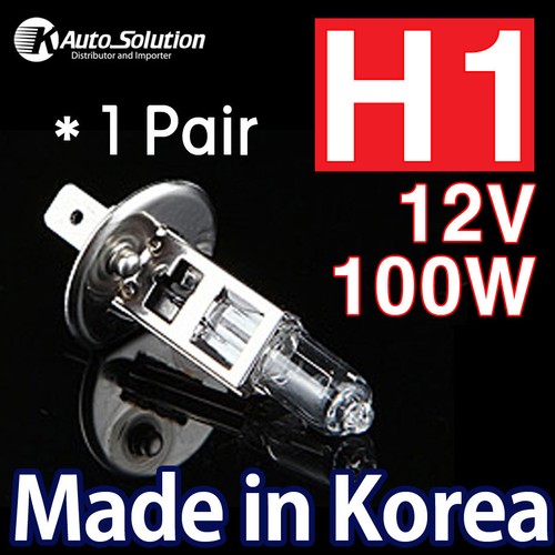Halogen Globes Bulb Light H1 12V 100W Standard Yellow Warm White ...