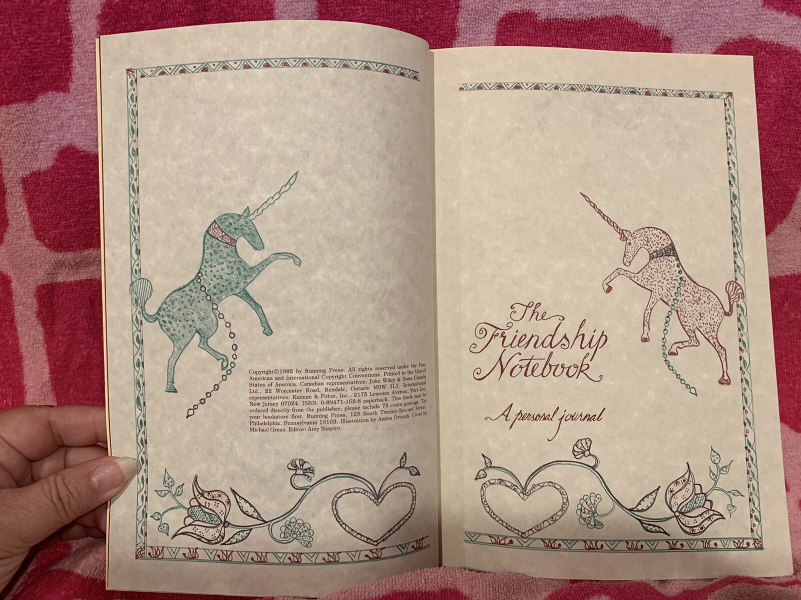 The Friendship Notebook A Personal Journal Vintage 1982 EBay the-friendship-notebook-a-personal-journal-vintage-1982-ebay